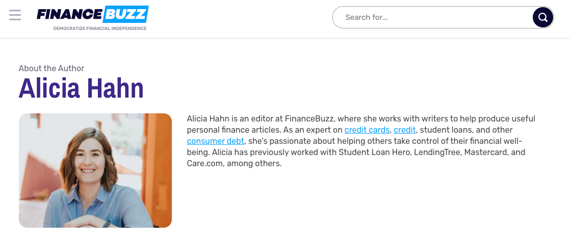 Read My Recent FinanceBuzz Posts – Alicia Hahn